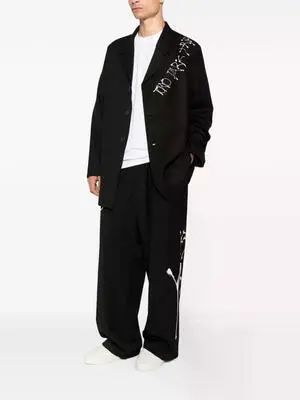 Y3 Notched-lapel Blazer - Black