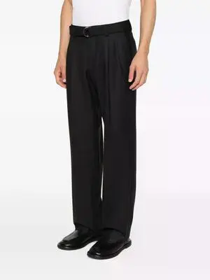 ERALDO Belted Pleated Trousers
