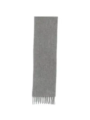 Lorena Antoniazzi Fringed-edge Scarf - Grey