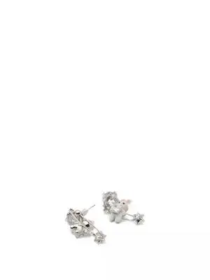 YVMIN Woven Mini Rabbit Safety-pin Earrings