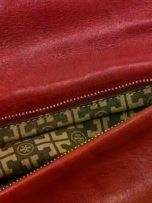 Tory Burch Reva Monogram Embossed Shoulder Bag