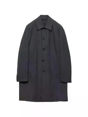 Prada Single-breasted Wool Coat