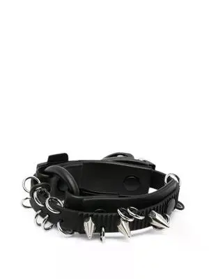 INNERRAUM Spike-stud Chain-link Bracelet - Black