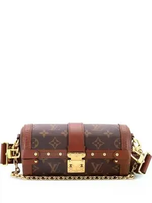 LOUIS VUITTON Papillon Trunk Bag Monogram Canvas Shoulder Bag - Brown