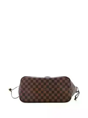LOUIS VUITTON Neverfull Nm Limited Edition Patches Damier Mm Tote Bag - Brown
