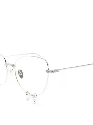 YVMIN Bowknot Crystal-embellished Glasses