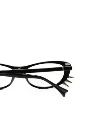 YVMIN Bowknot Kitten Whisker Cat-eye Glasses