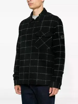 Barbour Check-pattern Zip-up Jacket