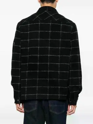 Barbour Check-pattern Zip-up Jacket