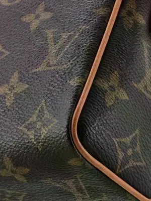 LOUIS VUITTON Recital Handbag Monogram Canvas Shoulder Bag