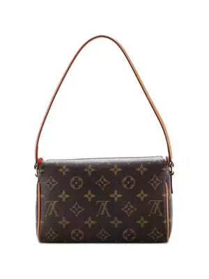 LOUIS VUITTON Monogram Canvas Recital Shoulder Bag - Brown