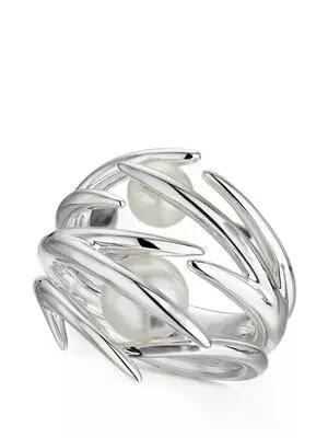 SHAUN LEANE Hook Pearl Ring