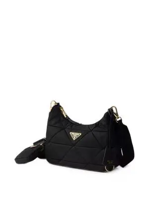 Prada Quilted Re-nylon Shoulder Bag