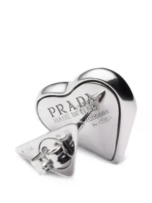 Prada Eternal Gold Nano Heart Laboratory-grown Diamonds Ingle Earring