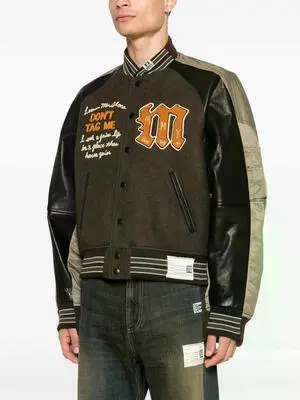 Mihara Yasuhiro Embroidered Panelled Jacket