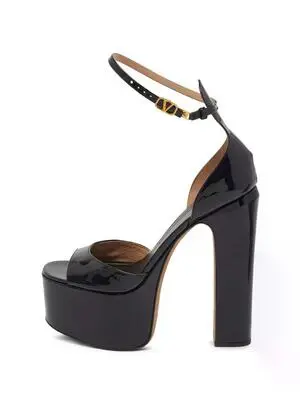 Valentino Garavani Tango Platform Sandals - Black