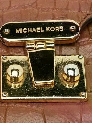 Michael Kors Croc-embossed Leather Tote Bag