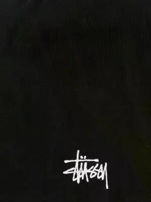 StÜssy Skullcap Logo-embroidered Jersey Beanie Hat