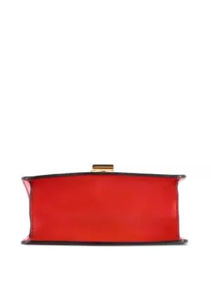 Gucci Sylvie Leather Mini Cross Body Bag - Red