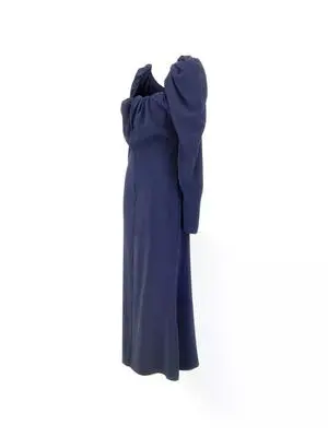 VIVIENNE WESTWOOD Gathered-neckline A-line Maxi Dress