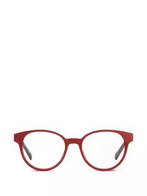 Missoni Round-frame Glasses - Red