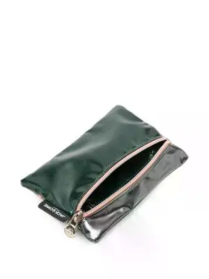 JACK GOMME Patch Zip-fastening Clutch Bag