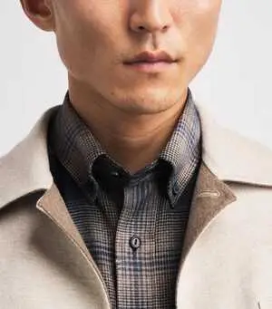 Eton Flannel Check Shirt