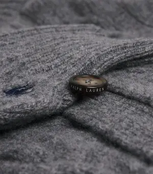 Polo Ralph Lauren Wool-cashmere Cable-knit Cardigan