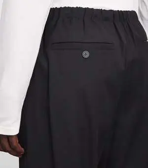 LE17SEPTEMBRE Wool-blend Drawstring Trousers