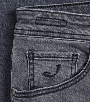 Jacob Cohen Pony Hair-patch Nick Slim Jeans