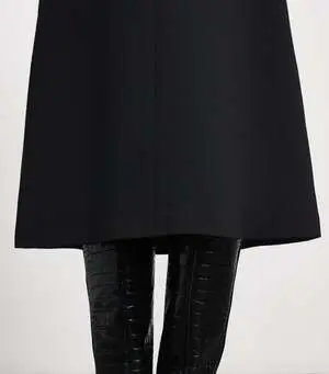 Huishan Zhang Wool Evelina Midi Skirt