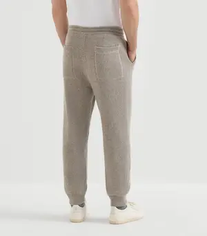 Brunello Cucinelli Cashmere Rib-knit Sweatpants