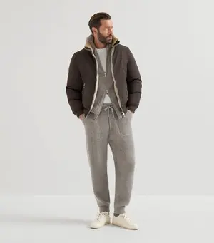 Brunello Cucinelli Cashmere Rib-knit Sweatpants