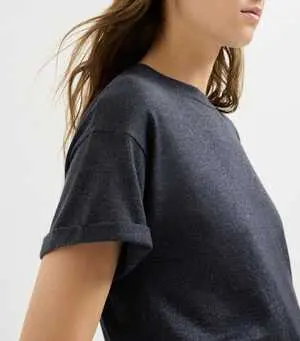Brunello Cucinelli Cashmere-silk Blend T-shirt