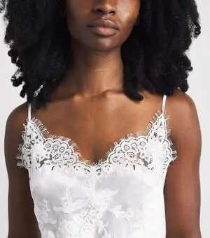 MARJOLAINE Silk Floral Tess Camisole