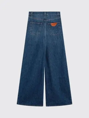 Chloé High-waisted Flare Jeans In Cotton Denim