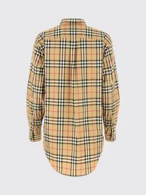 Burberry Check Shirt - Beige