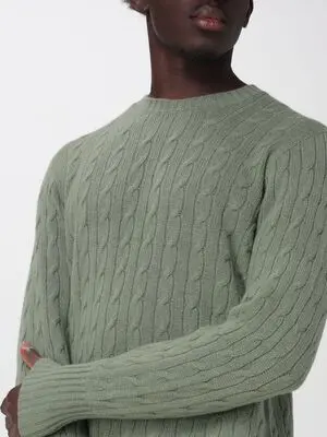 DRUMOHR Long-sleeved Crewneck Sweater In Fine And Pure 100% Cashmere