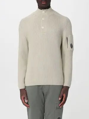 C.p. Company Button Detailed Sweaters For Men