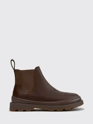 Camper Brutus+ Calfskin Chelsea Boots With Lug Sole - Brown