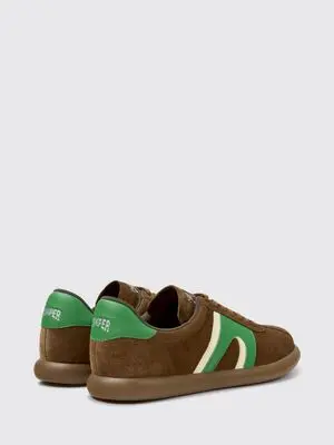 Camper Pelotas Soller Smooth And Suede Leather Sneakers - Brown