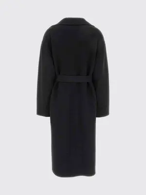 THE ROW Virgin Wool Knee-length Robe Coat With Belt