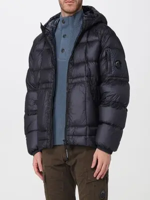 C.P. COMPANY Hooded Ripstop Nylon Short Down Jacket
