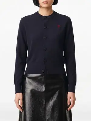 AMI Paris Jumper Colour - Navy