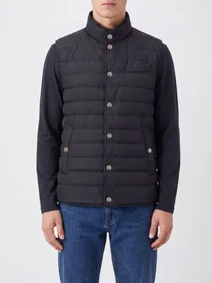 Brunello Cucinelli High Neck Vests For Men