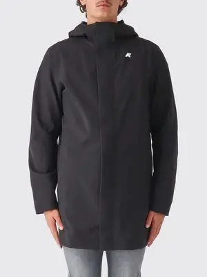 K-WAY K-Way Marlyn Technical Stretch Fabric Windbreaker Jacket Black