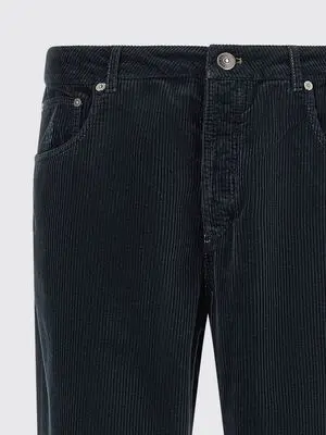 Brunello Cucinelli Slim Fit Five-pocket Corduroy Trousers - Blue