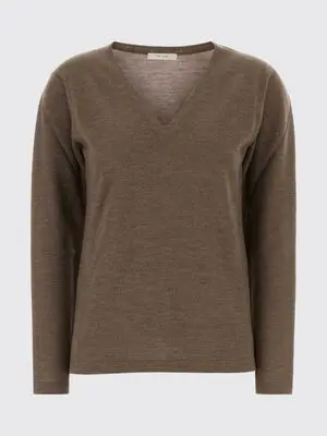 THE ROW V-neck Cashmere Sweater - Grey