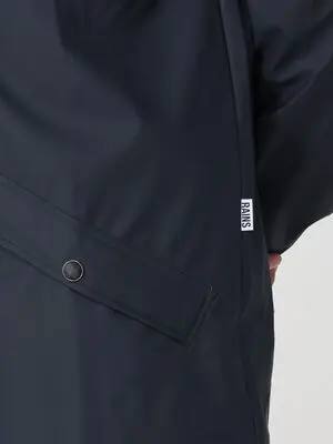 Rains Hooded Waterproof Jacket In Recycled Technical Fabric