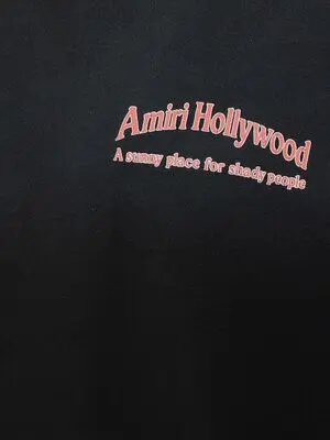 Amiri Relaxed Fit Cotton T-shirt With Graphic Print And Dropped Shoulders